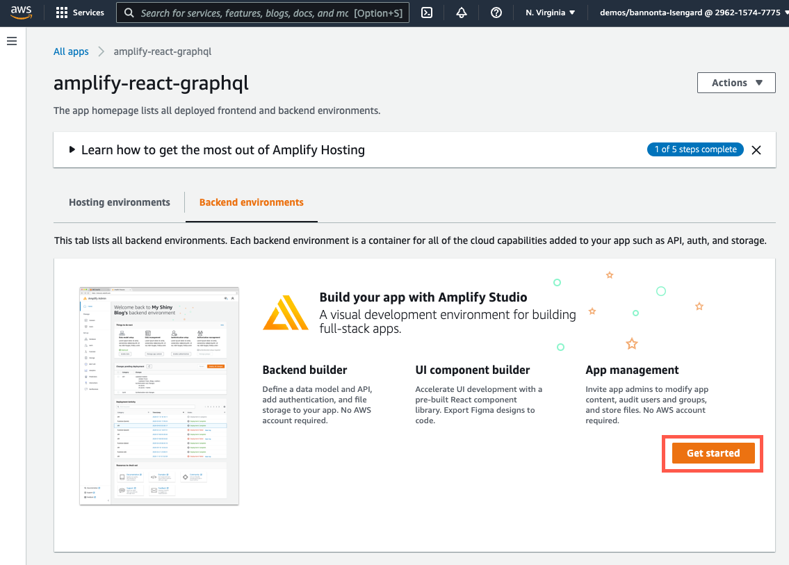 Module 2 : Initialiser une application Amplify locale